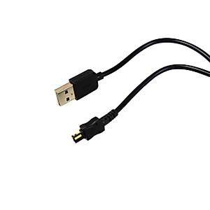 HQRP USB Charging Cable compatible with Nikon COOLPIX L100 L105 L110 L120 L310 L320 L330 L340 L810 L820 L830 L840 S830 B500 Digital Camera 25803 VEB-006-EA EH67 EH-67 AC Adapter Power Supply Cord