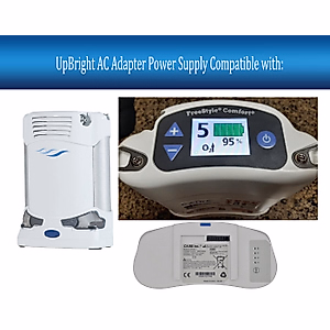 UpBright 15V AC/DC Adapter Compatible with Caire Freestyle Comfort Oxygen O2 Concentrator REF AS200 1 101 201 Free Style BT034-1 14.4V Li-Ion Battery PW036-1S PW036-1 MEA-120A15B Delta Power Charger