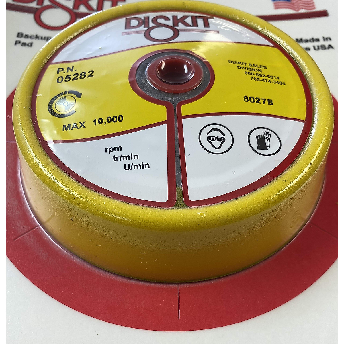 05282 5" Peel and Stick Sandpaper HolderFF