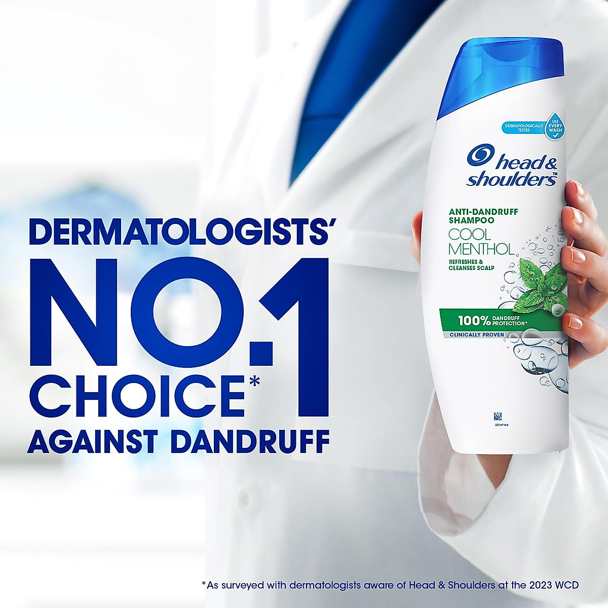 Head &amp; Shoulders Anti Dandruff Cool Menthol Shampoo, 340ml