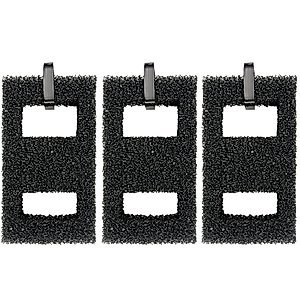 Fluval (3 Pack) Flex 15g Black Foam Filter Insert