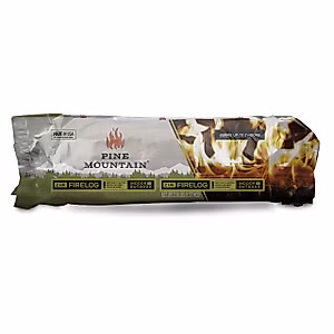 Pine Mountain Java-Log Firelog Made from Recycled Coffee Grounds (4-Hour Burn Time, 4 Logs) and Pine Mountain 2HR Trad Fire Logs (6 Logs, 2-Hour Burn Time)