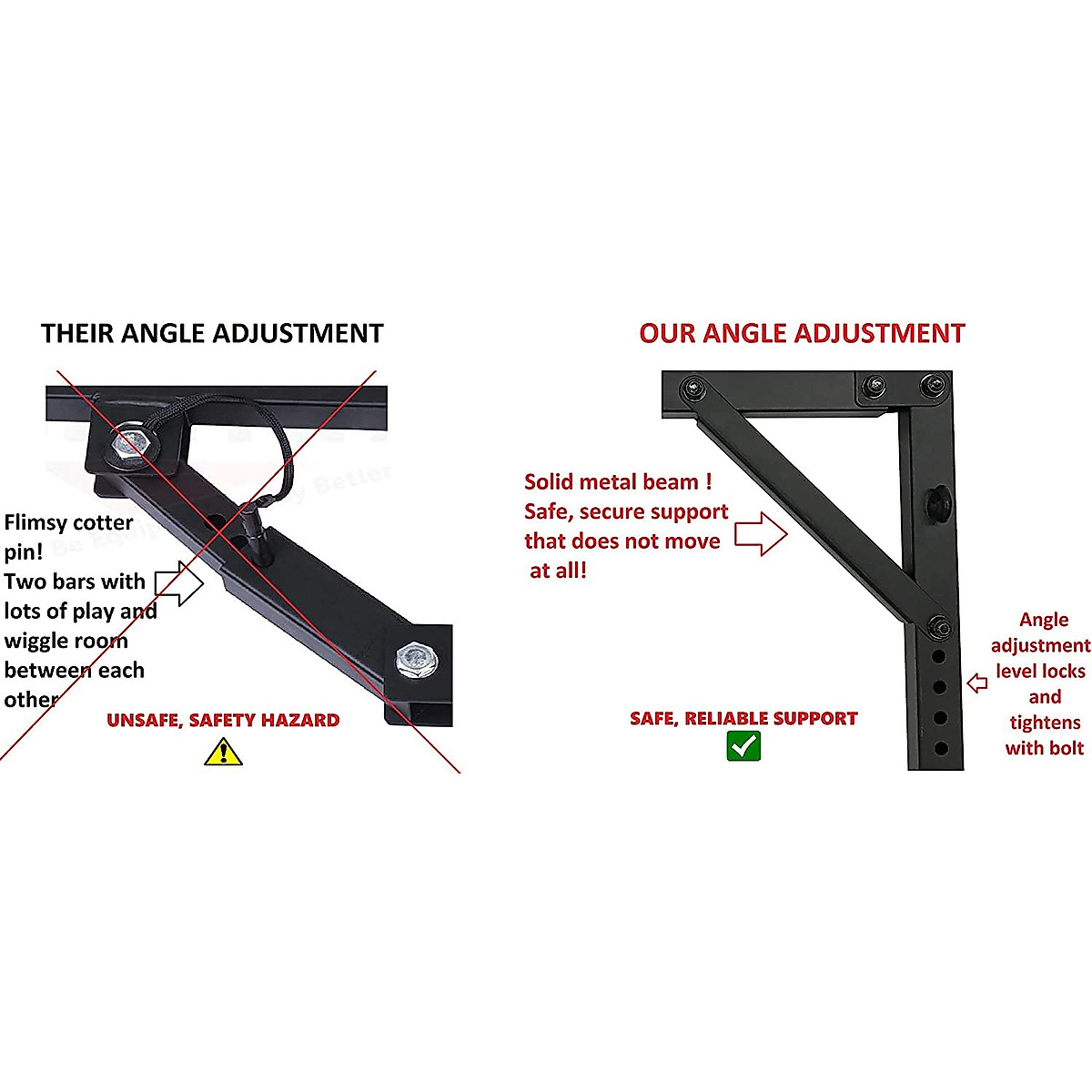 Cedarslink PA Speaker Wall Mount Brackets - 2 Pro-Audio Stands Post Holder DJ Stage Aluminum Peg Mount! Over 200 LB. Capacity!