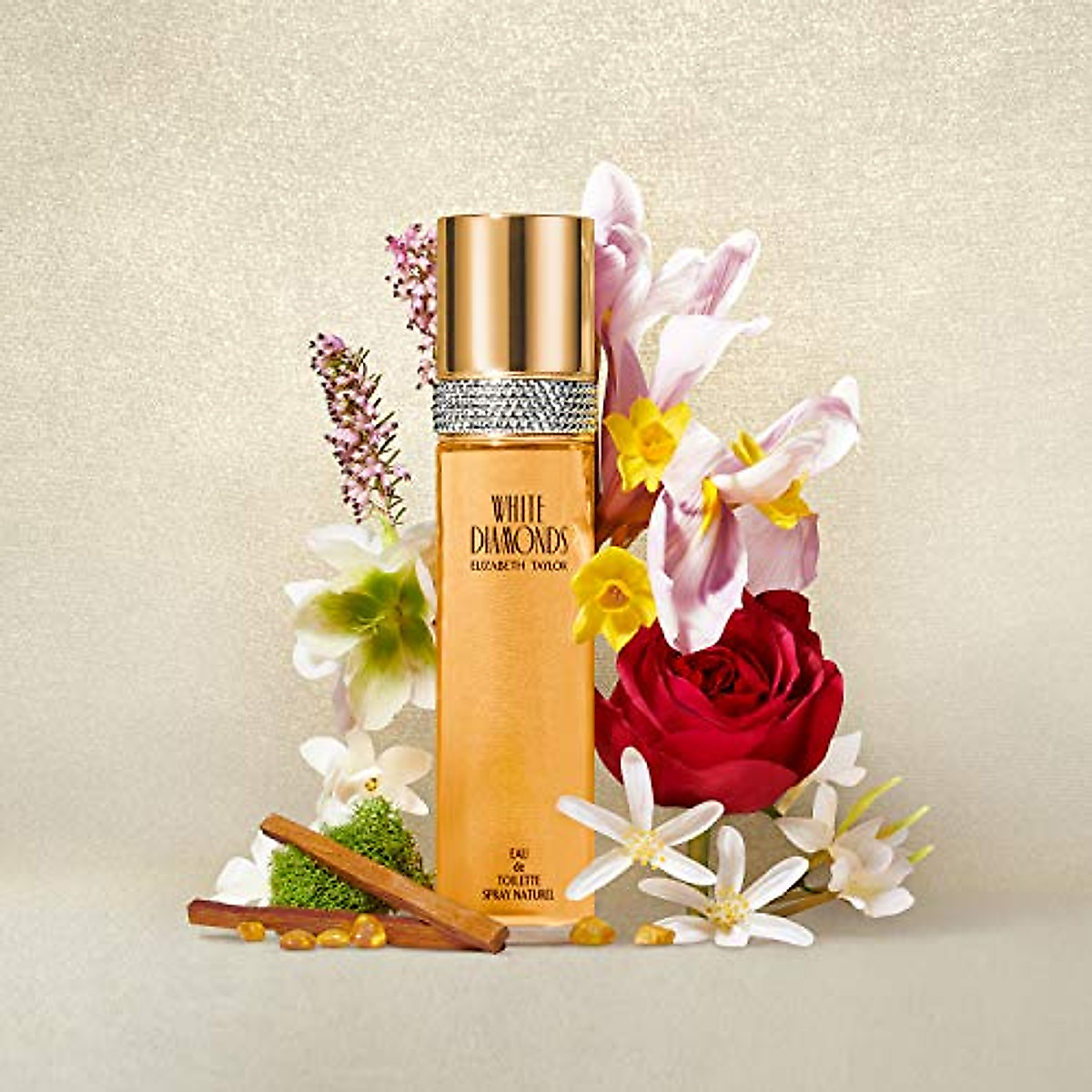 Elizabeth Taylor Elizabeth Taylor White Diamonds Women's Fragrance 3 Piece Gift Set, 1.0 Fl. Oz. Eau De Toilette, 3 Count