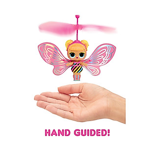 L.O.L. Surprise! Magic Flyers: Flutter Star- Hand Guided Flying Doll, Collectible Doll, Touch Bottle Unboxing, Great Gift for Girls Age 6+, Multicolor