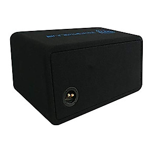 Rockville DV8K52 Dual 8" K5 1600w Car Subwoofers+Vented Sub Enclosure Box/2 Ohm