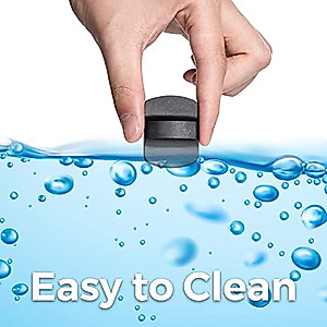 6PCS Magnetic Slider Replacement, Ospvcwk Upgrade Lid Magnetic Slider Magslider, Perfectly Compatible with YETI Magnetic Lids 10oz, 14oz, 16oz, 20oz, 26oz, 30oz (Black Orange Green Pink White Purple)