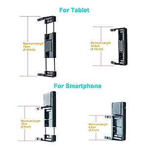 WANPOOL Car Headrest Mount Holder for Tablets and Phones with 5-10.5Inch Screens -Compatible with iPhone iPad Air Mini, Samsung Galaxy, Nintendo Switch