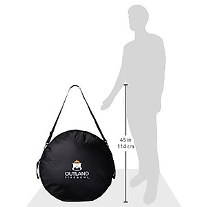 Outland Living Firebowl UV and Weather Resistant 761 Mega Carry Bag, Fits 24-Inch Diameter Outdoor Propane Gas Fire Pit