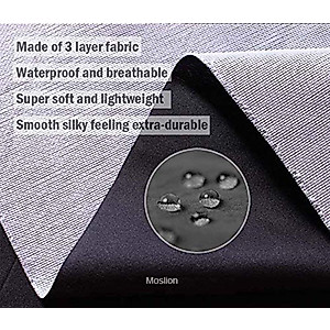 Moslion Girl Apron 31x27 Inch Sketch of Woman with Fashion Bun Perfect Eyebrow Eyelash Kitchen Chef Waitress Cook Aprons Bib with Adjustable Neck for Women Men Girls Black White