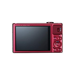 Canon PowerShot SX620 Digital Camera w/25x Optical Zoom - Wi-Fi & NFC Enabled (Red) (Renewed)