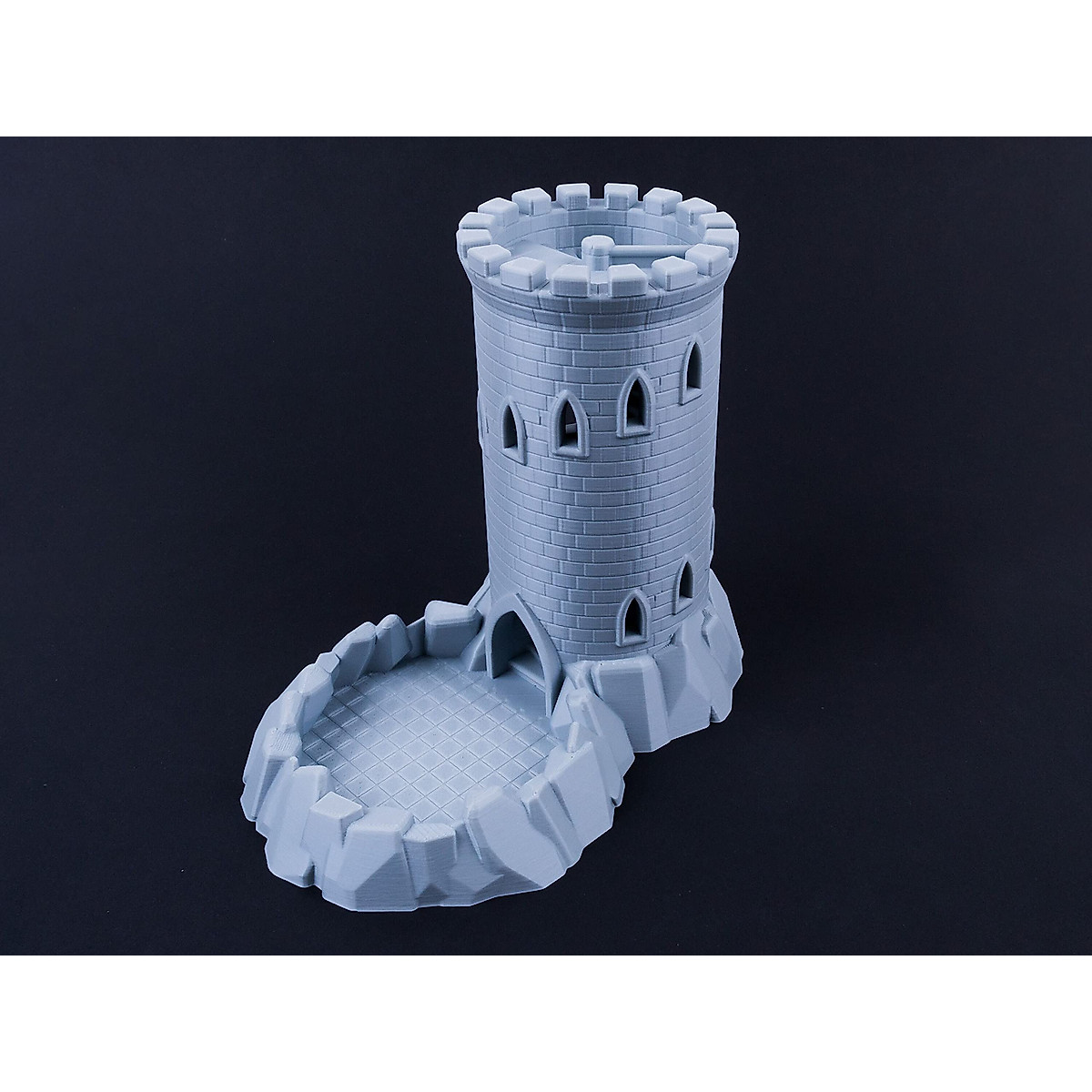 3D Vikings D&D Dice Tower Castle for All Dice Sizes. Perfect Dice Roller for Dungeons and Dragons, Tabletop RPG, Miniature Games and Board Games