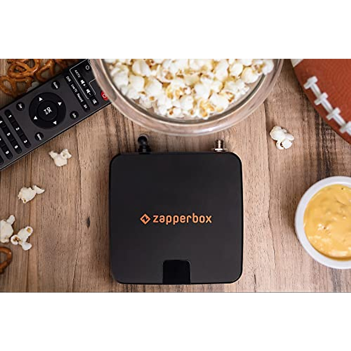 ZapperBox M1 ATSC 3.0 OTA Tuner & DVR with 4K, HDR, and Channel Guide (Single Tuner)