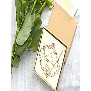 6 Pack Cotton Filled Brown Color Paper Cardboard Jewelry Necklace Bracelets Watch Gift and Retail Boxes Size 7 1/8" x 5 1/8" x 1 1/8" Inch - by R J Displays (Brown Kraft)