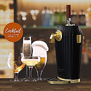 COCKTAIL BEER & FINE FOAM DISPENSER : Enjoy All Kinds of Beer Cocktail with your favorite juice & ultra fine foam anytime, anywhere. Awesome gifts for beer lovers.