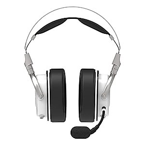 VZR Model One Gaming Headset – 3D Audio for First-Person Shooter/FPS Gaming, Patented CrossWave™ Spatial Audio, Removable Noise-Canceling Mic, 3.5mm Wired, Ultra Low Latency, All Day Comfort