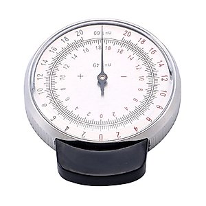 LOXGO Professional Eyeglasses Lens Measure With Scratch Proof Probe Stainless Steel Power Clock Radiant Table For Glasses Shop Eyeglasses Accessories Optician Lens Curvature Measure Gauge Glasses