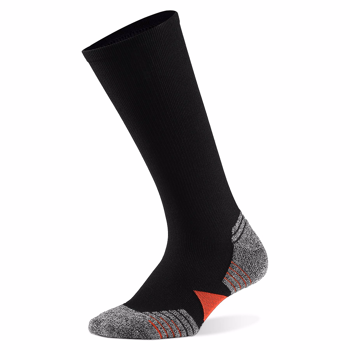 WANDER 3 Pairs Men's Athletic Run Cushion Over-the-Calf Tube Socks