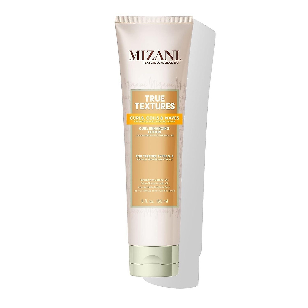 MIZANI True Textures Curl Defining Lotion - Moisturizes and Smooths Hair For Soft and Crunch Free Curls With Coconut Oil, For Texture Types 5-3