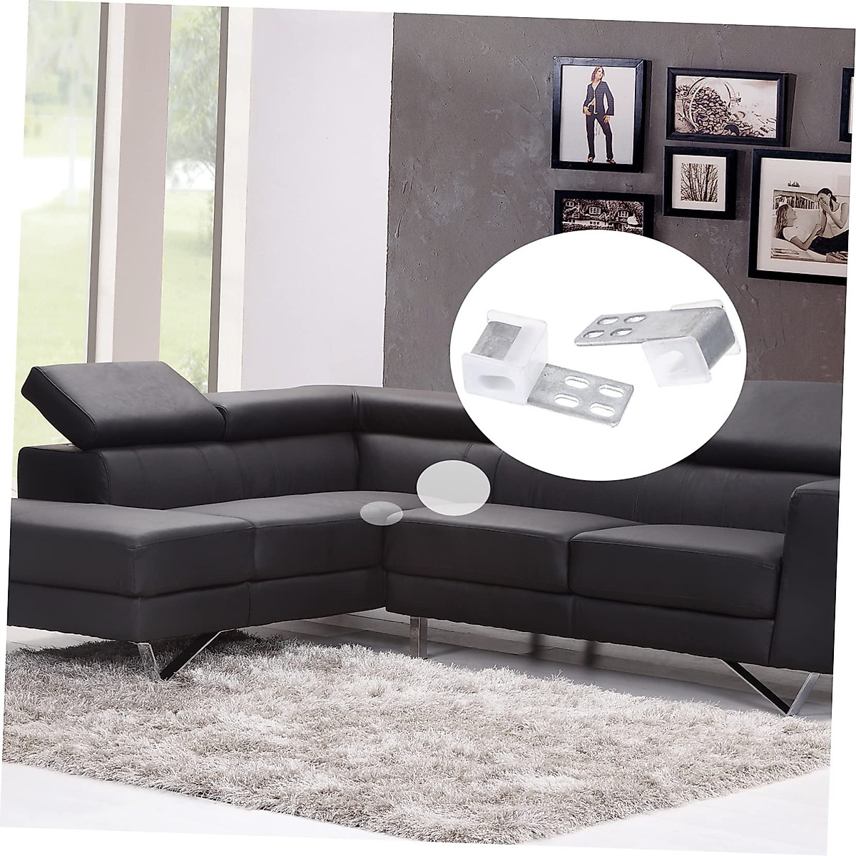 MERRYHAPY 20pcs Sofa Spring Clipped Button Couch Chair Thomasville Furniture Couch Support Couch Sagging Support Sofa Bed Chair Upholstery Repair Kit Sofa Couch Electric Wire Iron Household