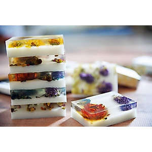 EarthWise Aromatics Clear Glycerin Soap Base - 2 lb - Easy to Melt and Pour - Moisturizing - DIY Handmade Soap