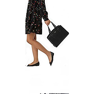 Kate Spade Perry Medium Leather Satchel (Black)