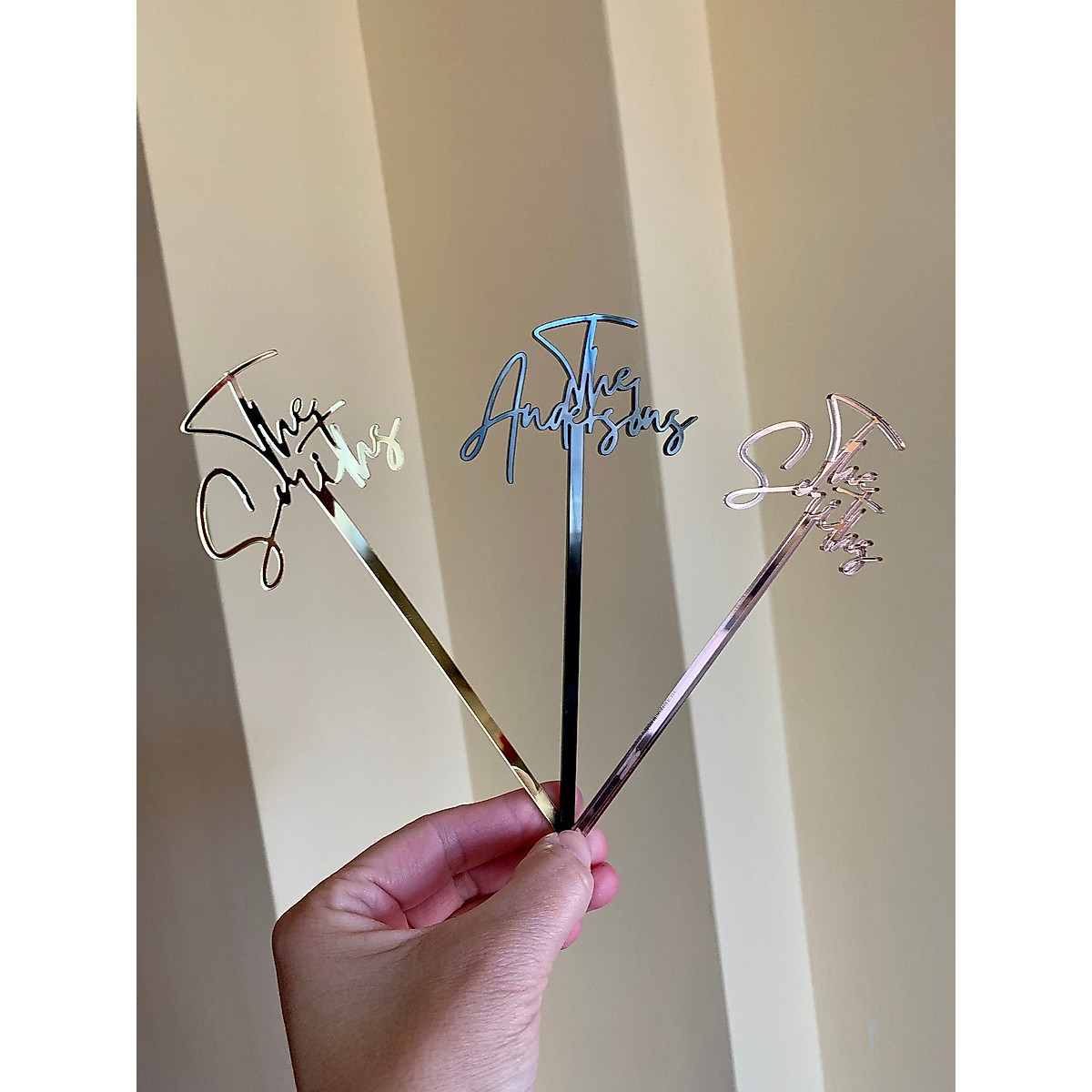 Personalized Name Drink Stirrers, Custom Hand Lettered, Modern Calligraphy Stir Swizzle Stick, Cocktail Bar Accessories, Wedding Table Centerpiece, Bridal shower decor, Party pick, Birthday decoration