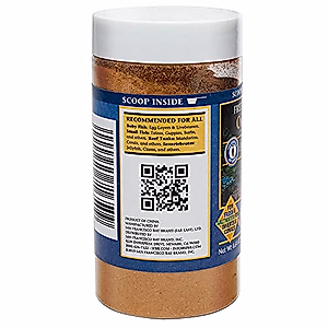 San Francisco Bay Brand Freeze-Dried Cyclops 0.64-Ounces (18-Grams) Jar, with Feeding Scoop