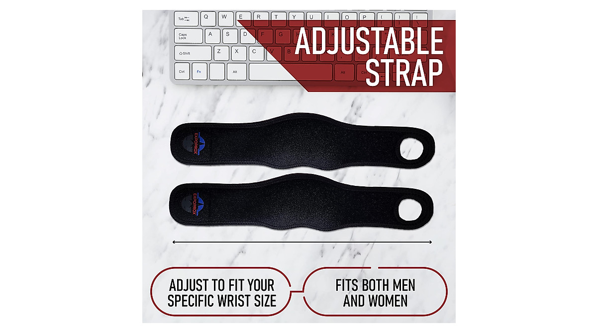 EXPOPROX Wearable Wrist Rest Pads for Ergonomic Comfort & Pain Relief