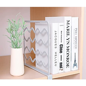 N&F Plastic Closet Nail-Free Storage partitions, Closet partitions, Household cabinets, Compartment dividers, Layered Shelves