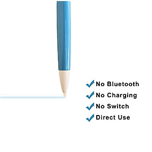 PEGLY Universal Touch Stylus Big Pen for Nintendo DSi XL LL Blue and White Color Package 5 Pieces