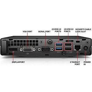 HP ProDesk 400-G2 Mini Desktop, Intel Core i5-6400T, 2.2GHz,16GB DDR4, 512GB Solid State Drive, Win10Pro (Renewed)