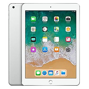 Apple 9.7in iPad (Early 2018, 32GB, Wi-Fi Only, Silver) MR7G2LL/A (Renewed)