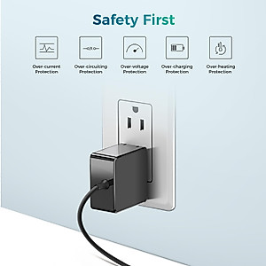 CASIMY 15V Speaker Charger Compatible with Anker Soundcore Rave Mini Trance A3390 A3390Z11 AK-A3390Z11 AKA3390Z11 A3390H12 Party Cast 80W IPX7 A3393 A3392 Speaker Soundcore Rave Mini Charger Cord