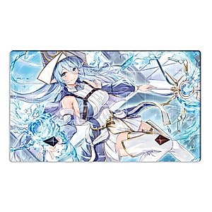New Anime Dark Magician Girl Playmat Trading Card Game DMG Play Mat + Free Bag (ZD039-606-A)