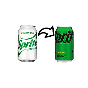 Sprite Zero, 7.5 oz Mini Cans (Pack of 18, Total of 135 Fl Oz)