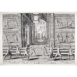 Plate from 'Academie de l'Espee'