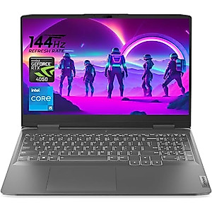Lenovo LOQ 16" 144Hz WUXGA Gaming Laptop, GeForce RTX 4050, Intel Core i5-13500H, 32GB DDR5 RAM, 1TB PCIe SSD, Webcam, Backlit Keyboard, RJ-45, Wi-Fi 6, Windows 11 Home, Grey