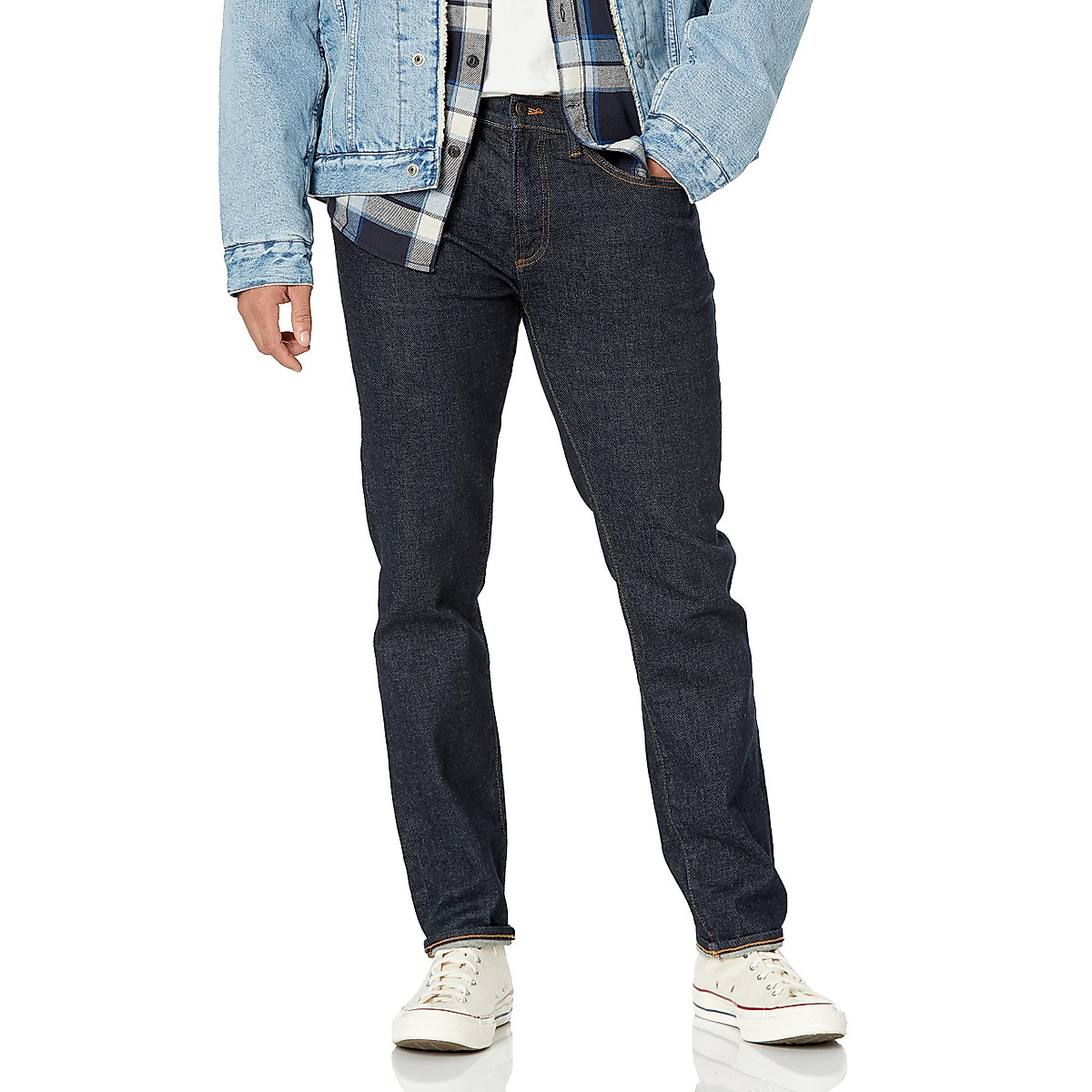 GAP Mens Soft High Stretch Skinny Fit Jeans, Rinse Washed Indigo, 34W x 32L US