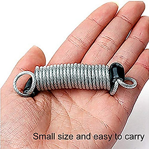 Pinsofy Wire Lock Steel Wire Lock, Bicycle Lock, Anti Theft Secure Durable for Luggage Bicycle Helmet