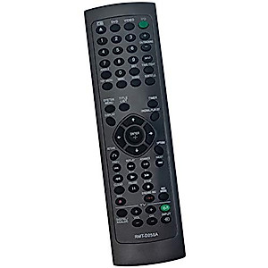 RMT-D255A Replacement Remote Control Applicable for Sony VCR DVD Recorder RDR-VX535 RDR-VX560 RDRVX535 RDRVX560