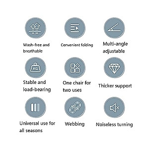 OQHAIR Front Porch Rocking Chair, Outdoor Rocking Chair, Rocking Chair, Armchair, Rocking Chair with headrest, Extra Long with footrest, for Leisure and Home use, Suitable for Bedroom, Office