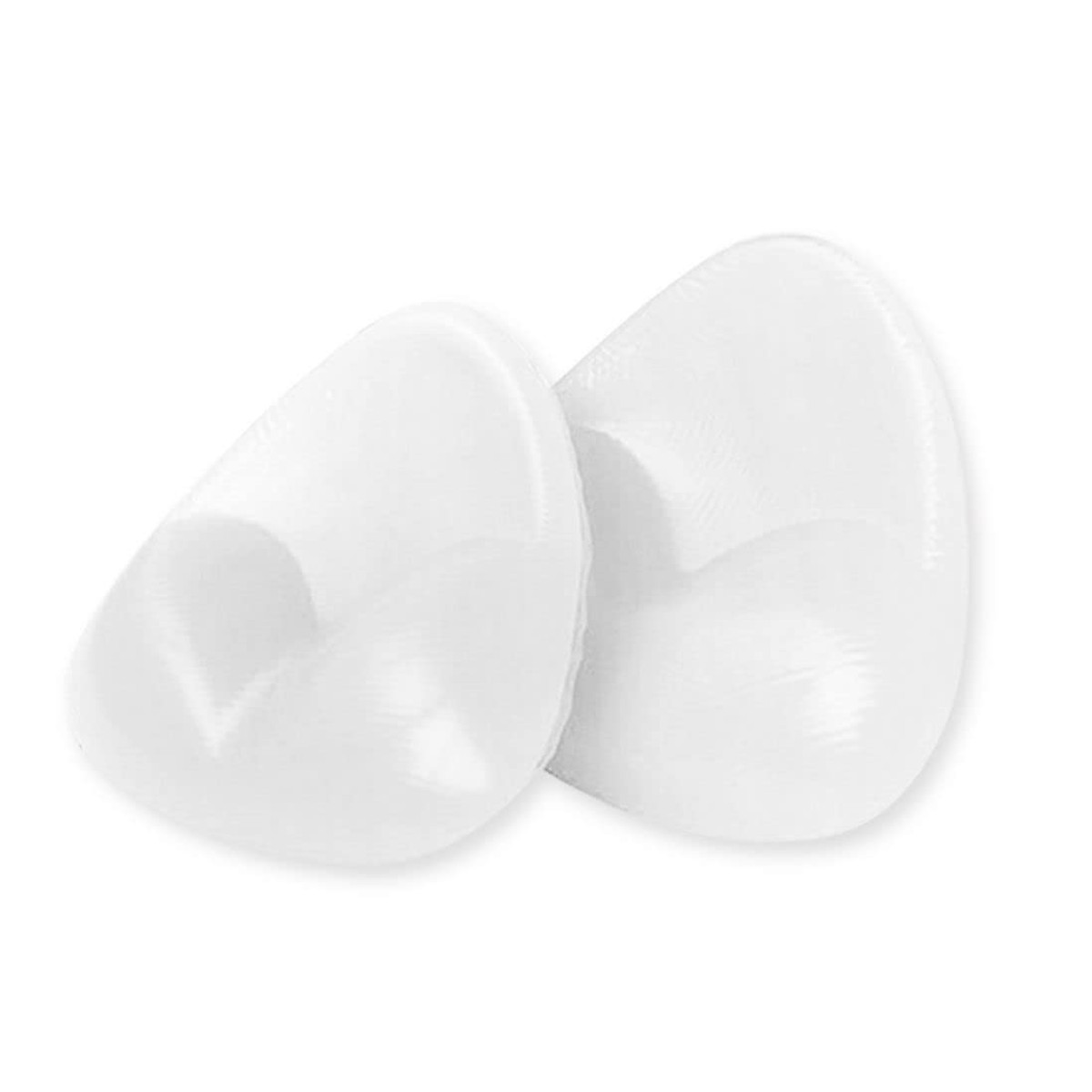 Clear Silicone Bra Inserts - Triangle Gel Breast Inserts Enhancers Waterproof Push Up Pads Bra for Bikini Swimsuit (Clear Small triangle)