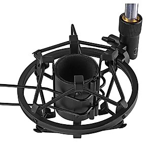 SUNMON Mic Shock Mount Holder for Diameter 28mm-31mm Dynamic Microphone to Reduces Vibration and Shock Noise, Suitable for AT2005-USB, XM1800S, E835 Mic