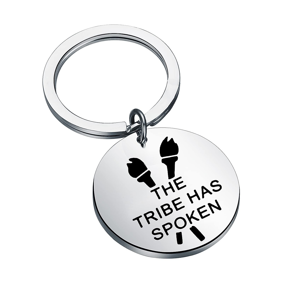 CENWA Survivor Jewelry Survivor Tv Show Inspired Gift Survivor Gift The Tribe Has Spoken Keychain (Tribe Has Spoken K)