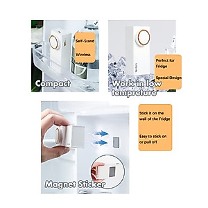 Fridge Air Purifier Compact wireless USB recharge Refrigerator Deodorizer, air refresher for car fridge closet wardrobe