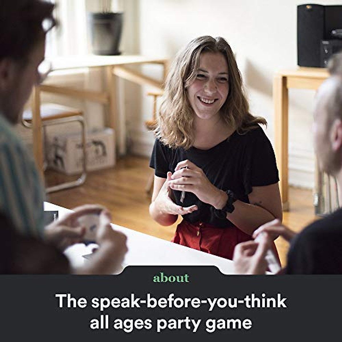 Brain Freeze Party Game - The Hilarious Speak-Before-You-Think Family Card Game - for Kids, Tweens, Teens, College Students, Adults and Families, at Fun Parties and Board Games Night with Your Group