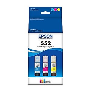 Epson Claria ET Premium T552620 High Capacity Bottle Ink - Color Combo Pack
