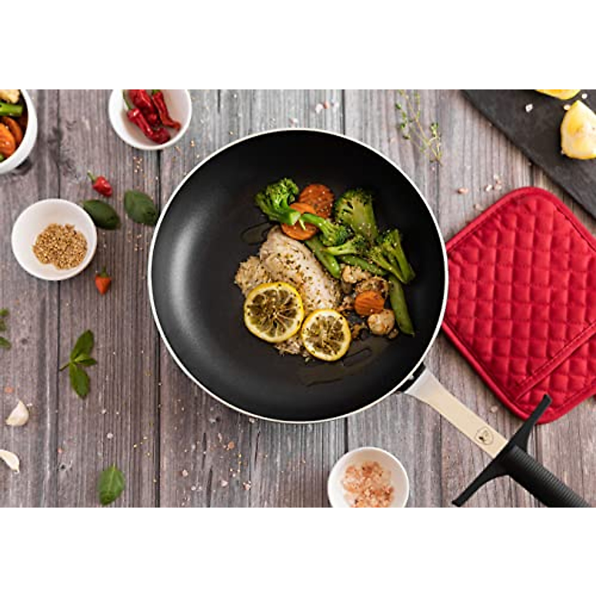 Kitchen Knighthood Eggslayer Sword Pan: 10-Inch Nonstick Frying Pan Skillet - Guy Gifts & Gifts for Men