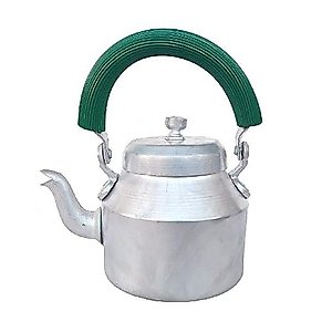 USA Deals 365 Indian Style Handicrafts Aluminium Serving Tea, Coffee Pot Tea Kettle (Aluminium 500 ml)